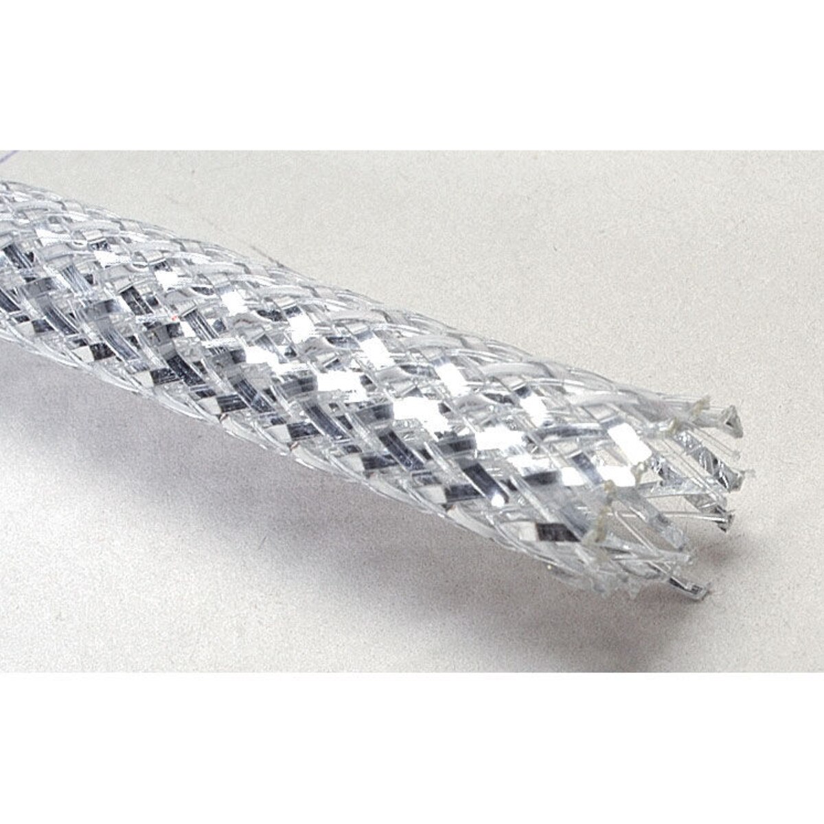 Techflex 1/4" Expandable Sleeving 25 ft. Chrome